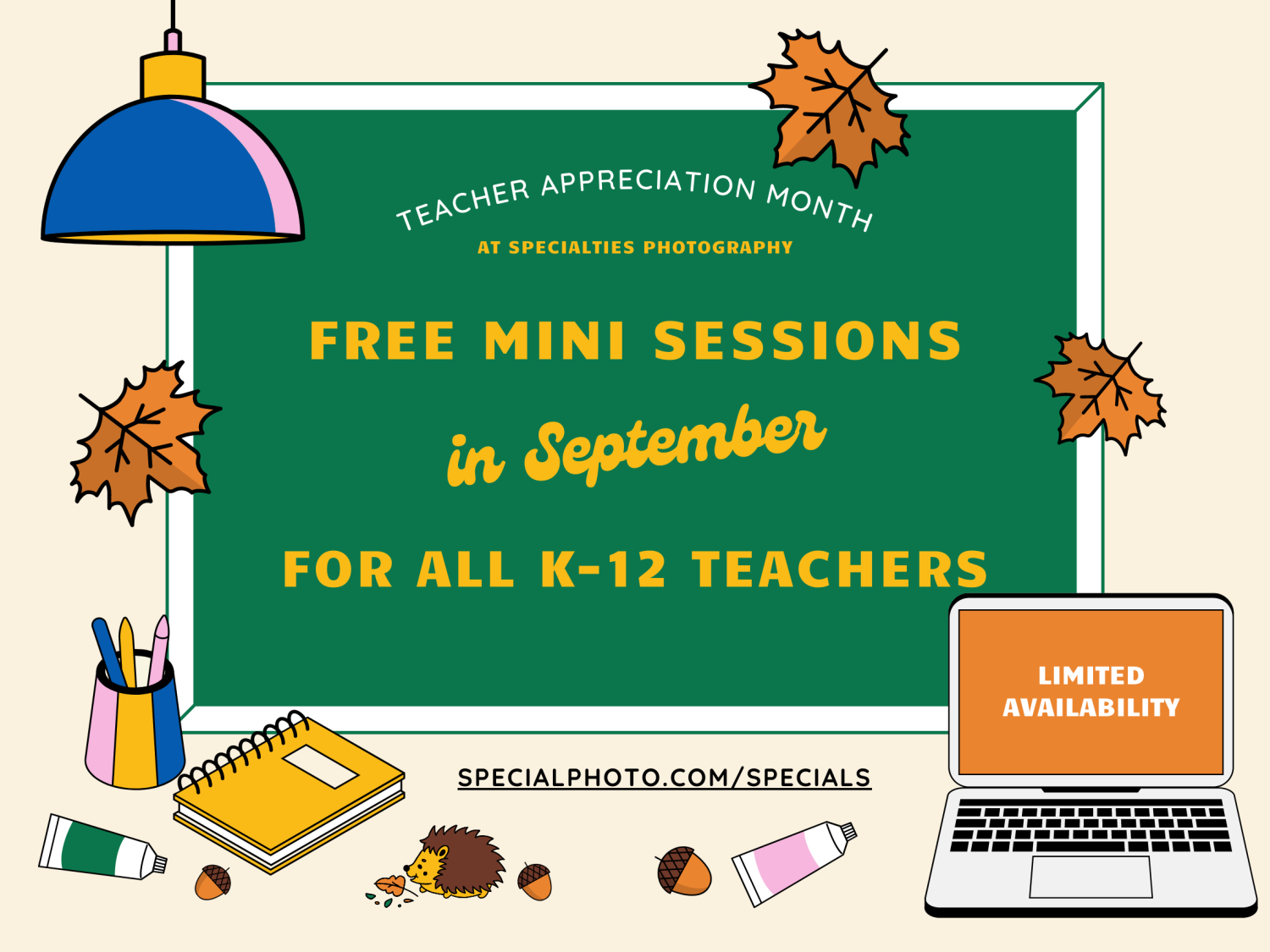 Teacher Appreciation Mini Sessions - Online Scheduling - www ...